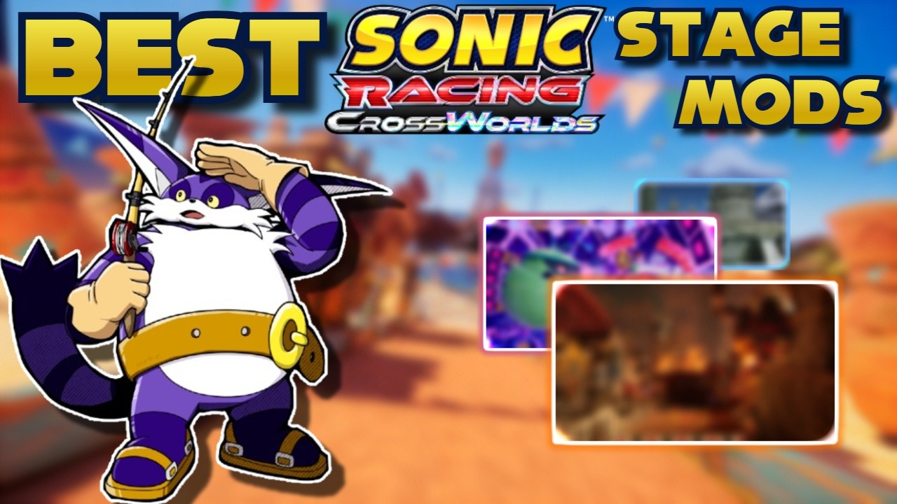 The BEST Sonic Racing Crossworlds Track Mods!