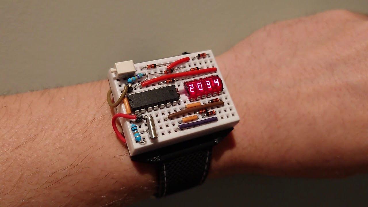 Breadboard watch
