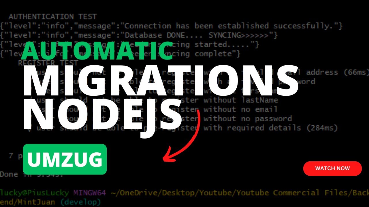 Effortless Database Migrations in Node js with Umzug