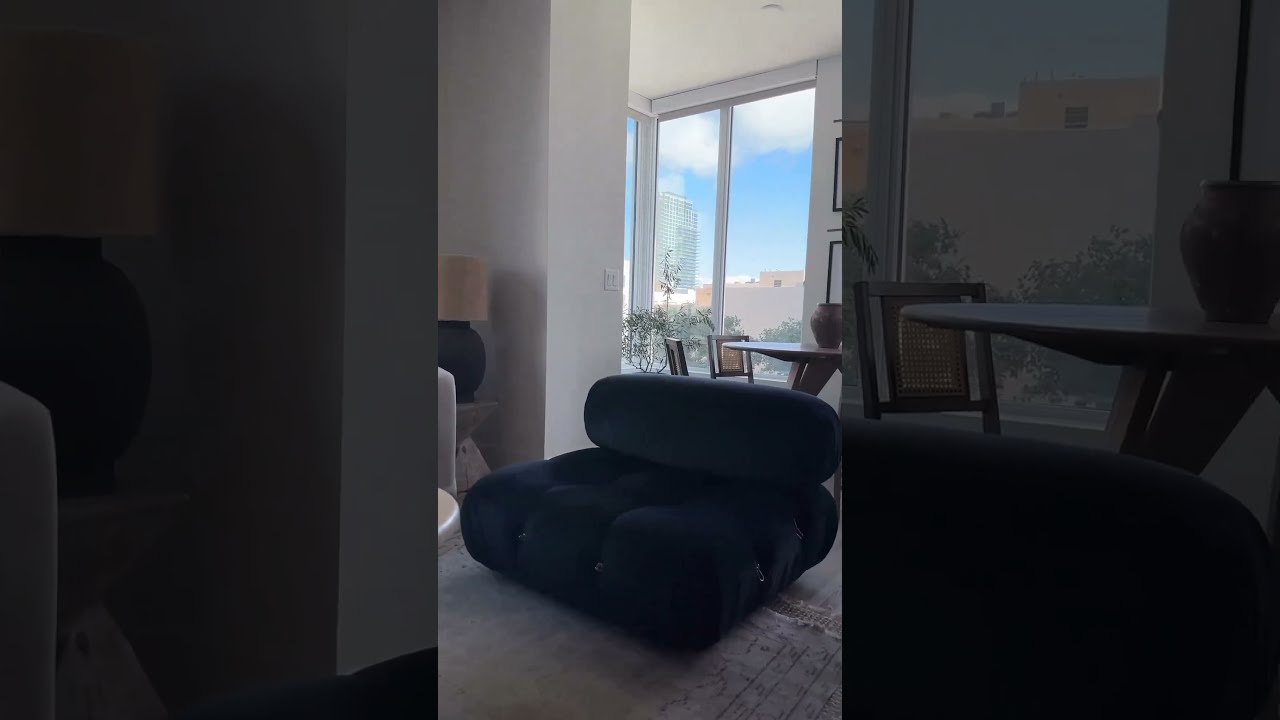 Mario Bellini Sofa | Modular Couch Or Lounge Chair For Your Neutral Modern Apartment Living Room