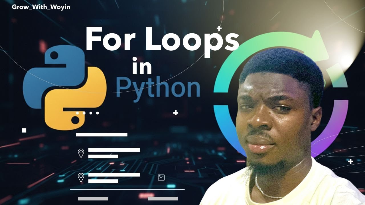 Python For Loop Tutorial for Beginners | Lists, Range, Repetition