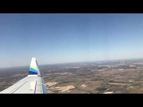 (AUS) Austin, TX. Descent, Landing and Arrival...