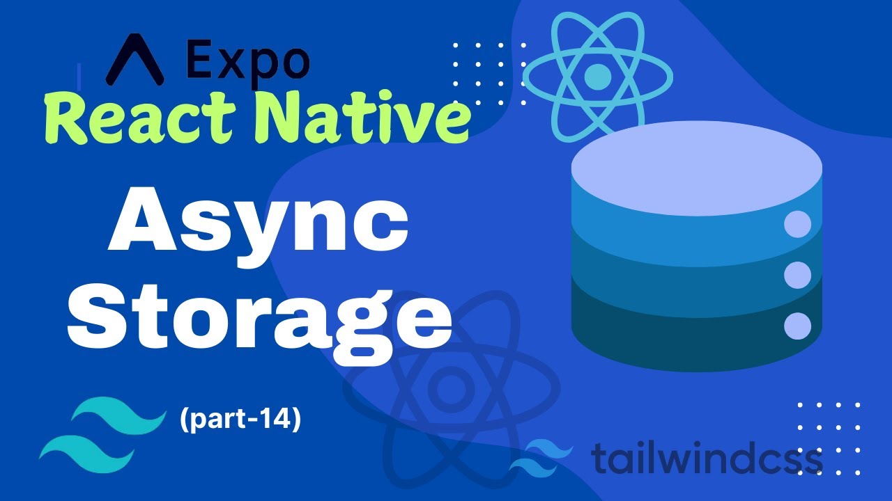 React Native AsyncStorage Tutorial | part-14|  Store, Retrieve & Delete Data Easily!