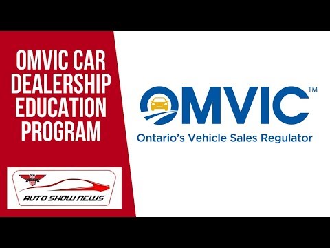 OMVIC Car Dealer Education Program