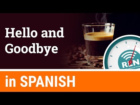 How to say Hello and Thank You in Spanish - One Minute Spanish Lesson 1
