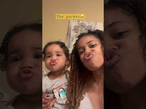 Pucker up 😂❤️🤞🏽 #babygirl #NC #fyp