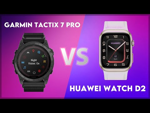 Garmin Tactix 7 Pro vs Huawei Watch D2 Comparison