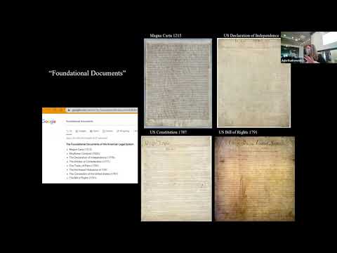 Fall 2021: Ada Kuskowski, "Foundational Legal Documents in an Era of Customary Law"