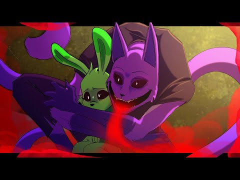 Catnap PREYS On Hoppy Hopscotch | Poppy Playtime Chapter 3┃Comic Dub