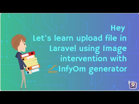 File upload in Laravel using Image intervention with InfyOm Generator