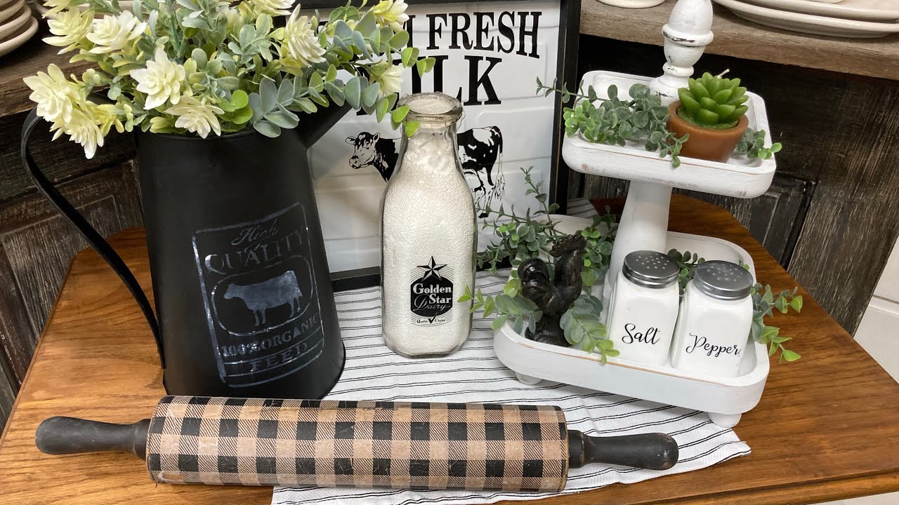 Creating a Vignette from thrifted Items