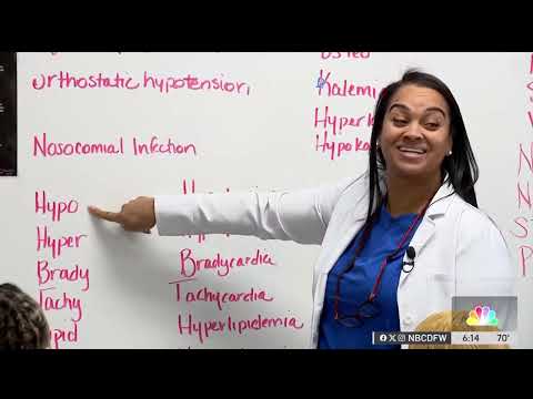 Nursing students at UTA are working to fill the gap | NBC DFW