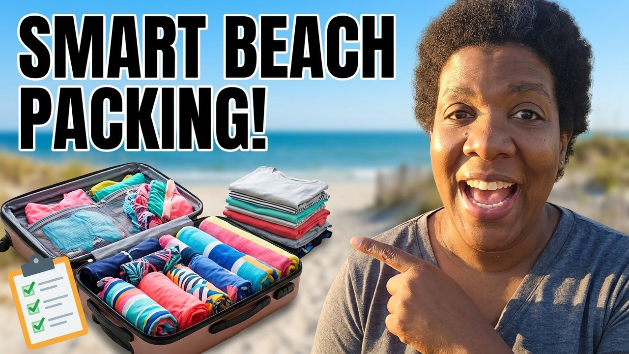 How To Pack Efficiently For A Family Beach Vacation | 2 Day Myrtle Beach