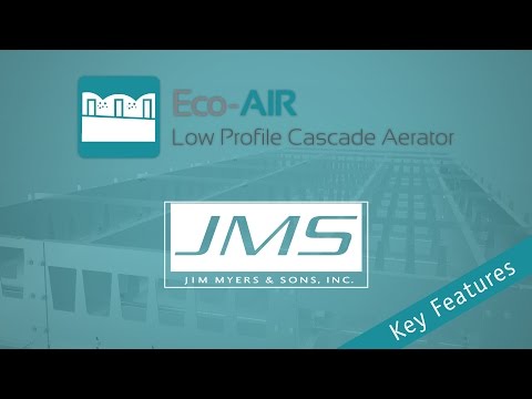 Eco-AIR (Low Profile Cascade Aerator) key features