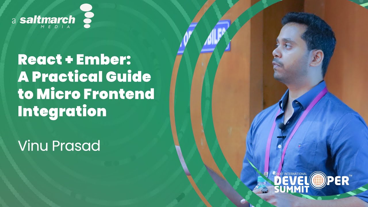 React + Ember  A Practical Guide to Micro Frontend Integration by Vinu Prasad