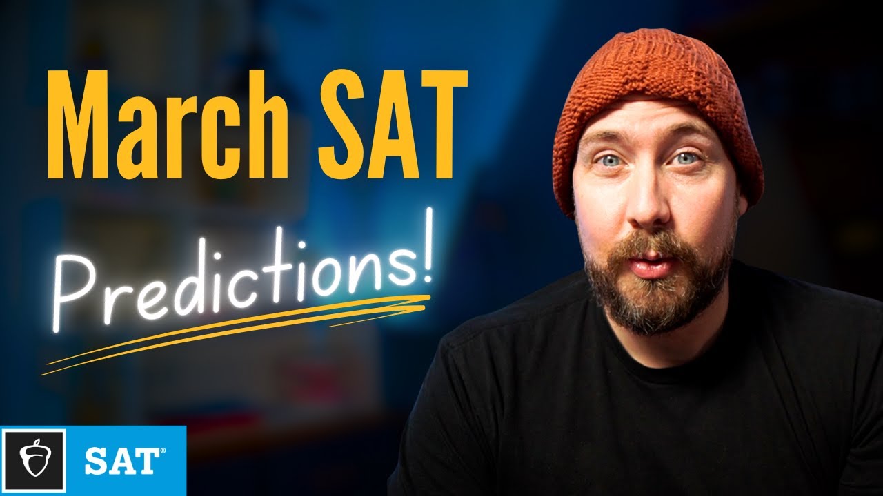 March 2026 SAT Predictions | These Questions WILL be on the Exam