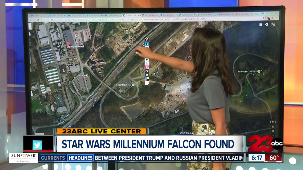 Star Wars Millennium Falcon Found