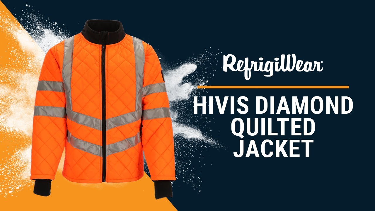 HiVis Diamond Quilted Jacket