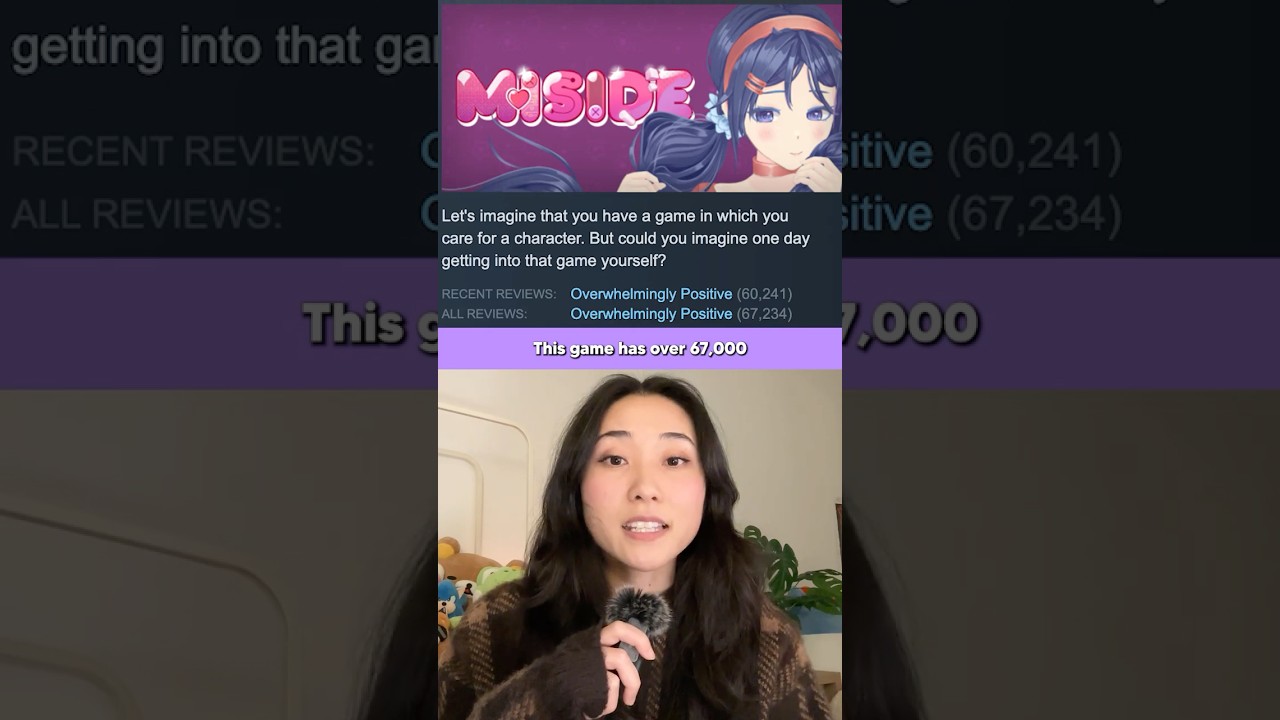 This game has over 67,000 Steam reviews #MiSide #horrorgames #indiegames