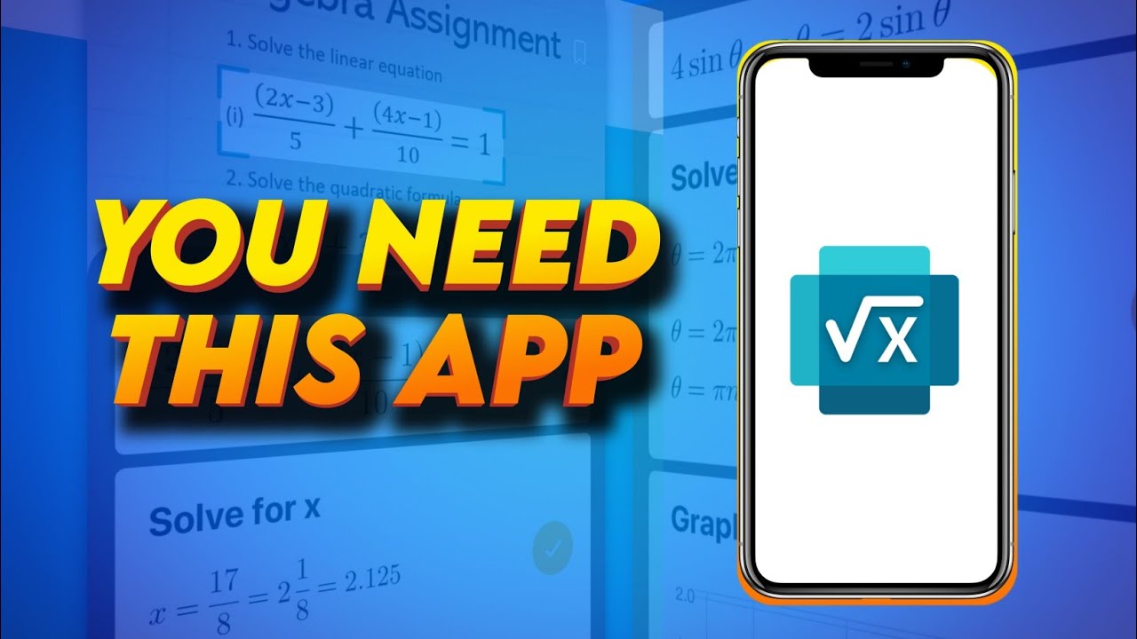 MICROSOFT MATHS SOLVER | This apps does MAGIC !!! |