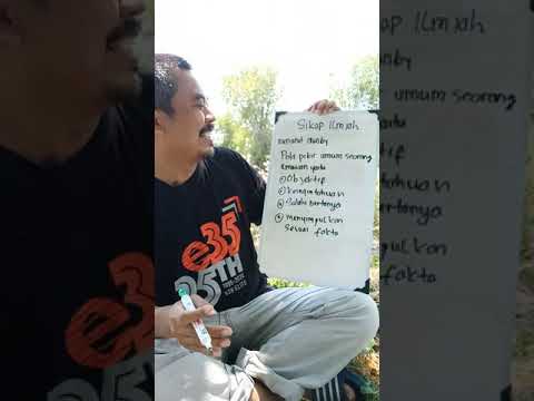 Sikap ilmiah