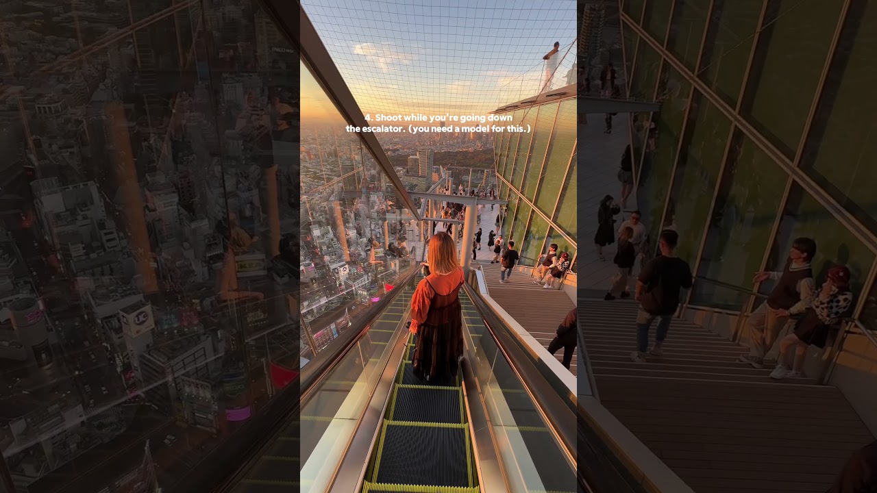 PHOTO IDEAS at SHIBUYA SKY, Tokyo  #photography #tokyo #japan #shibuyasky #shibuya