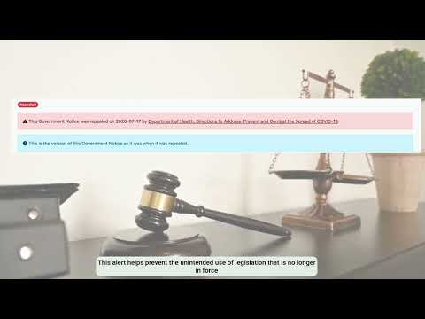 Repealed Legislation