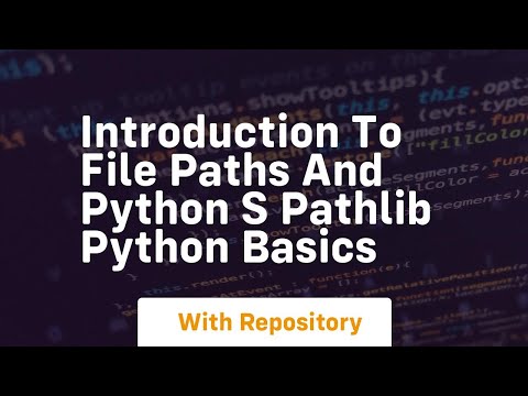 Introduction to file paths and python s pathlib python basics