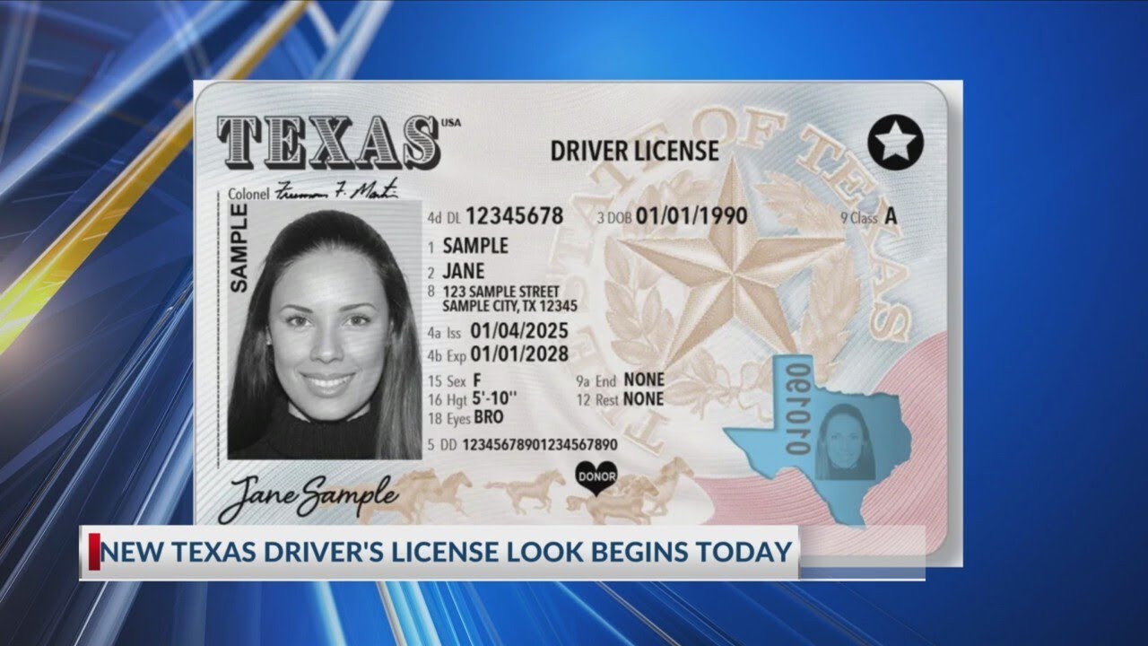 Texas DPS unveils new driver's licenses with enhanced security features