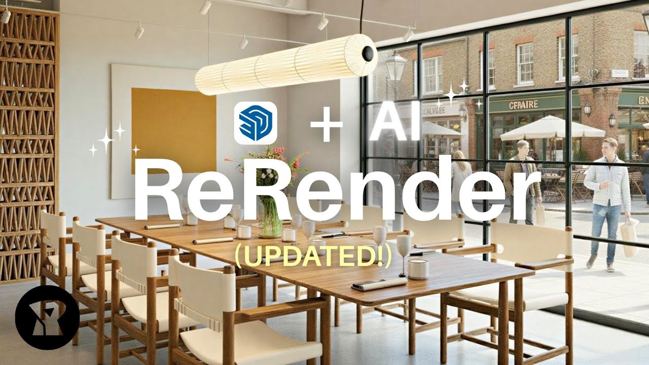 Best AI rendering tool for Interior Design Right Now  | Major ReRender AI update