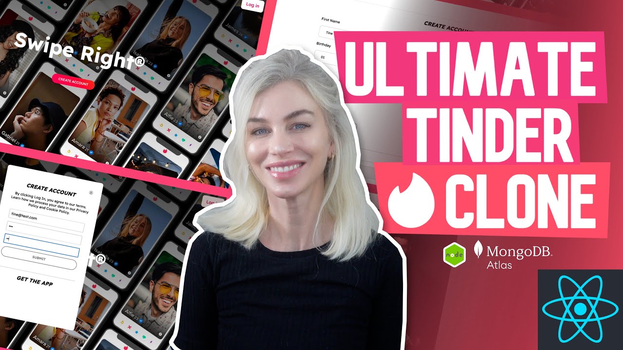 🛑 Ultimate Tinder Clone | MongoDB | Authentication | Cookies | Chat