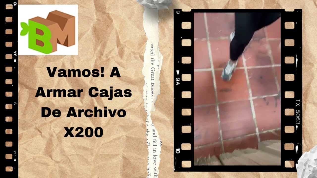 Como Armar Cajas de Archivo X200