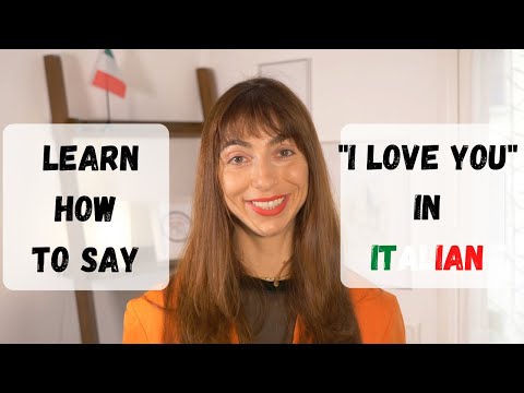 Italian Lesson: Learn how to say "I love you" in Italian [ENG 🇺🇸]