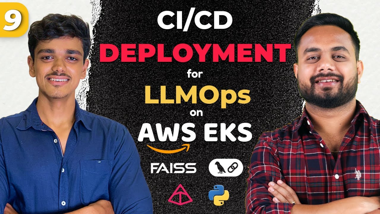 LLMOPS 09: CI/CD Deployment for LLMOps using GitHub Action on AWS EKS | Deploy LLMOPS Project