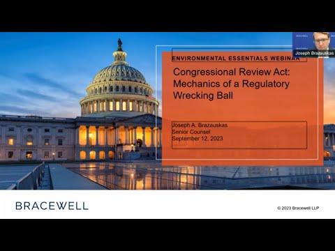 Congressional Review Act: Mechanics of a Regulatory Wrecking Ball