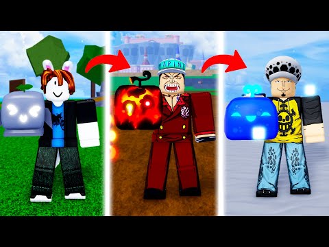 Beating Blox Fruits but my Fruit is Random..