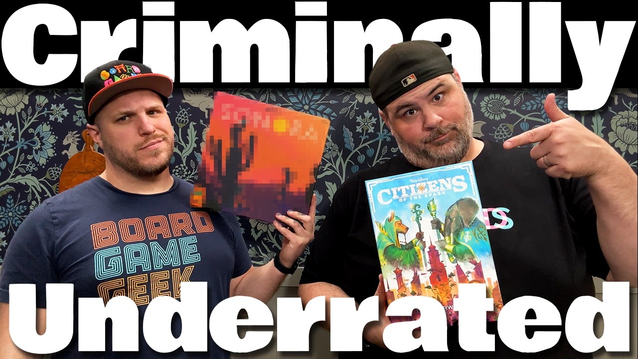 The 10 Most UNDERRATED Board Games!