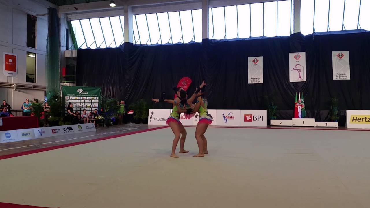 Mariana Madaleno - Campeonato Nacional Ginástica Acrobática.