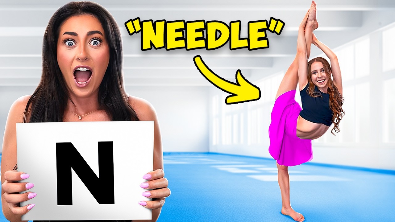 Pick A Letter, Do The Gymnastics Trick!