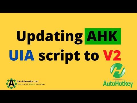 Get some tips and tricks using UIA on Web Pages in AutoHotkey v2 | the-Automator