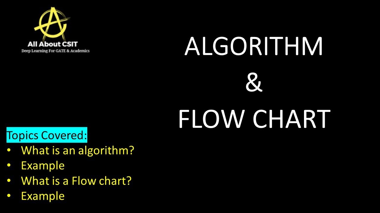 What is an Algorithm and Flowchart| Lec 7| C Programming Language| BhanuPriya