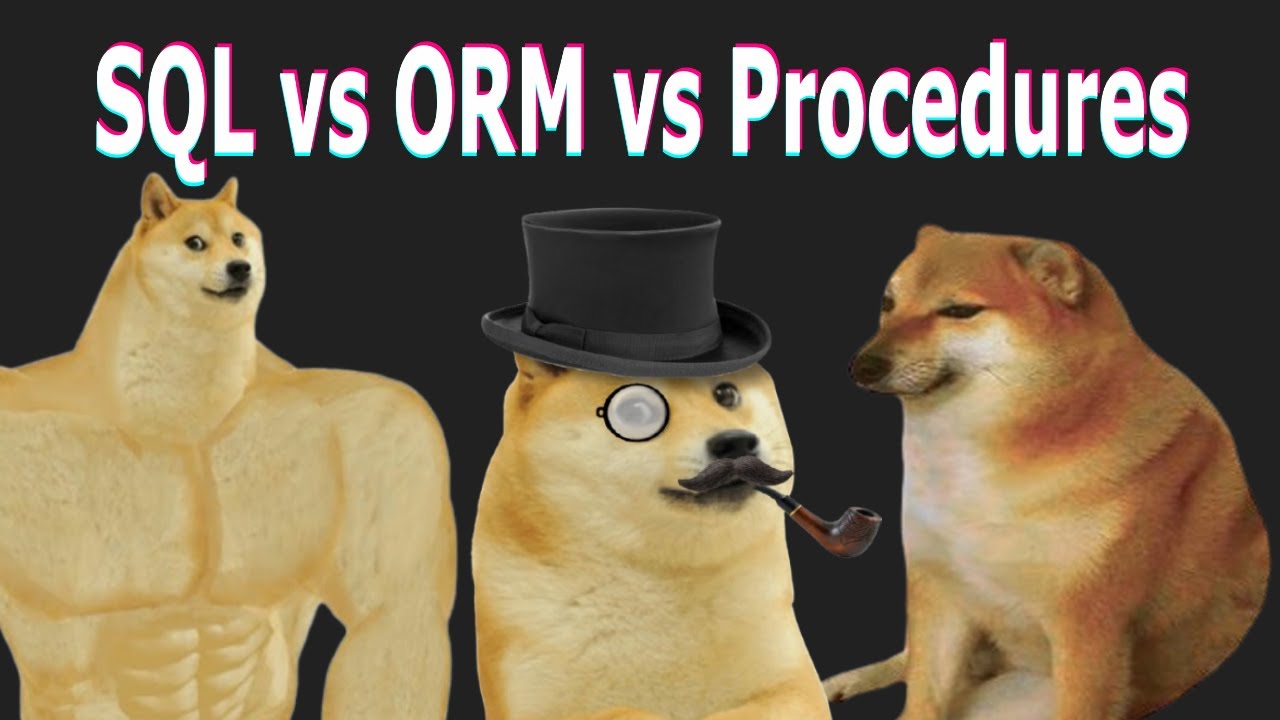 Should you use raw SQL or ORM?