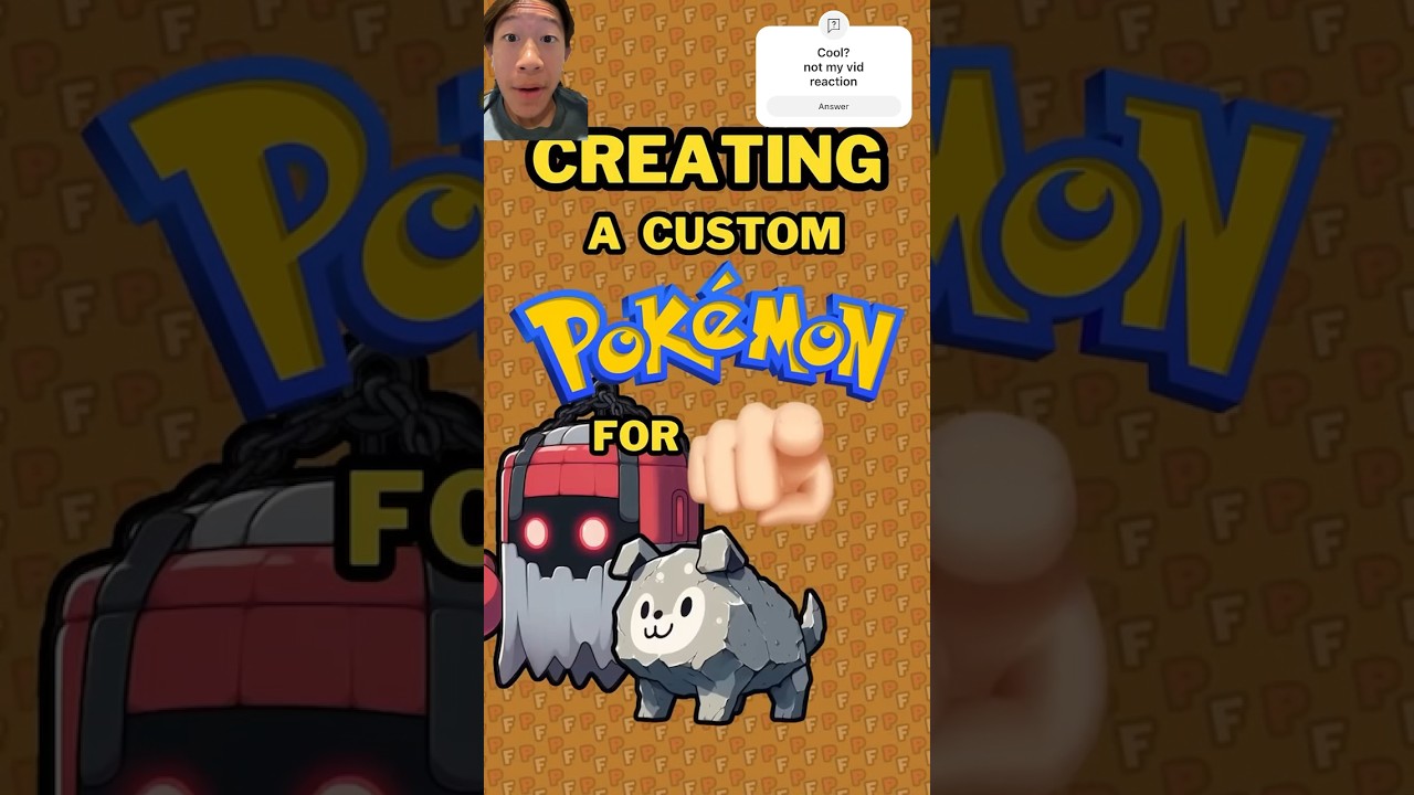 PokeTuber REACTS To @pokedexfillers Creating CUSTOM POKEMON for YOU!