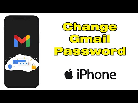 How to change Gmail password on iPhone step by step