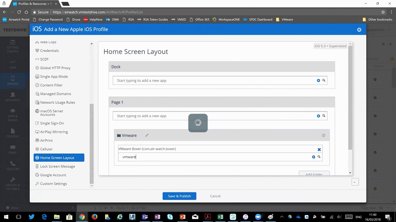 VMware Workspace ONE UEM and configuring iOS Groups