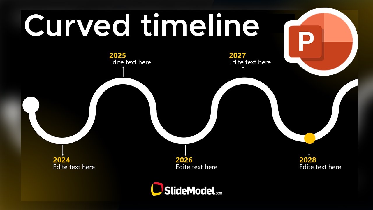 How to Make an Animated Curved Timeline in PowerPoint