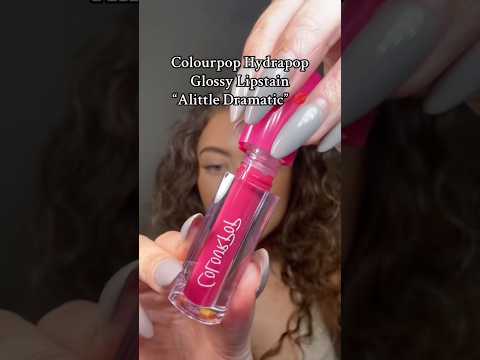 Colourpop Hydrapop Glossy Lipstain “Alittle Dramatic”