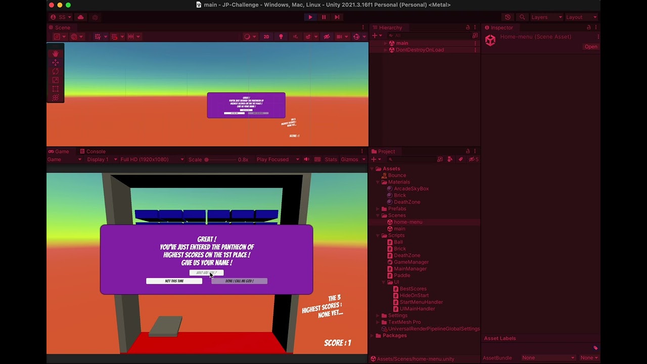 JP challenge - Data persistence