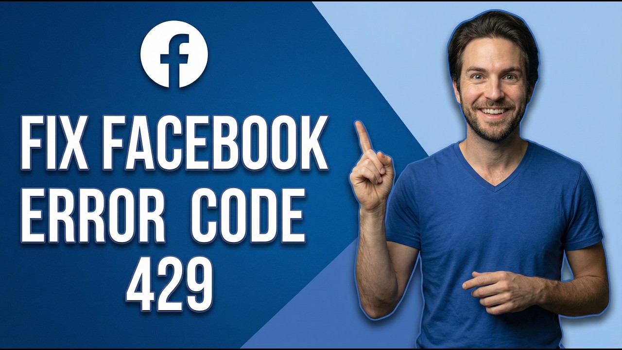 Fix Facebook Error Code 429 (2026 Easy Guide)