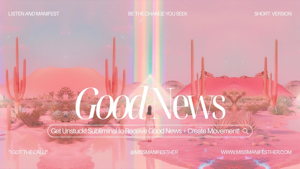 📱MANIFEST GOOD NEWS 🙌 Get Unstuck + Create Movement ✨ Receive Desired Outcome 🙏